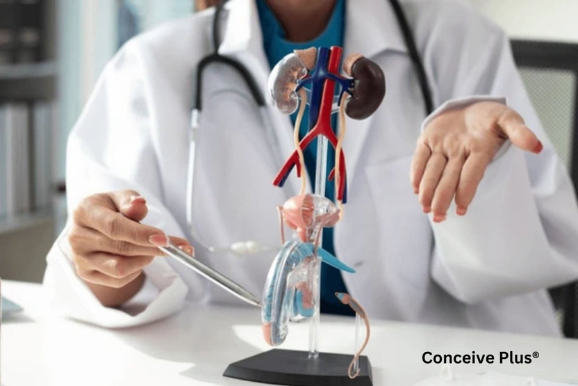 Male Reproductive System Front View | Conceive Plus®
