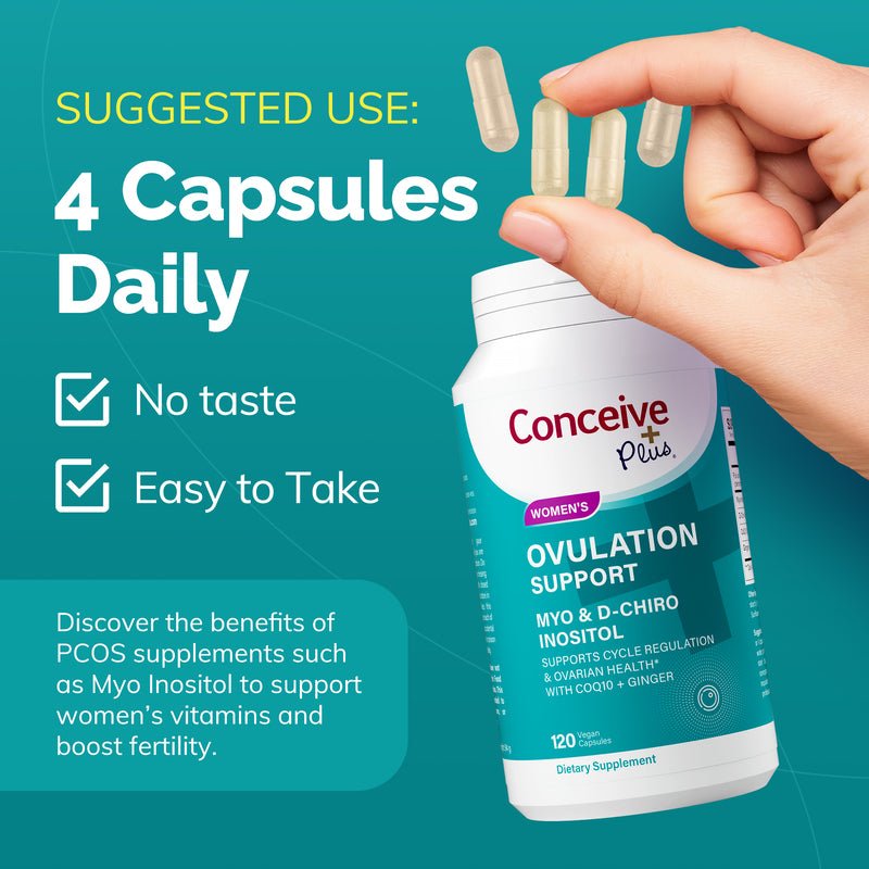 Natural Ovulation Support Supplements for Women's Health – Conceive Plus®