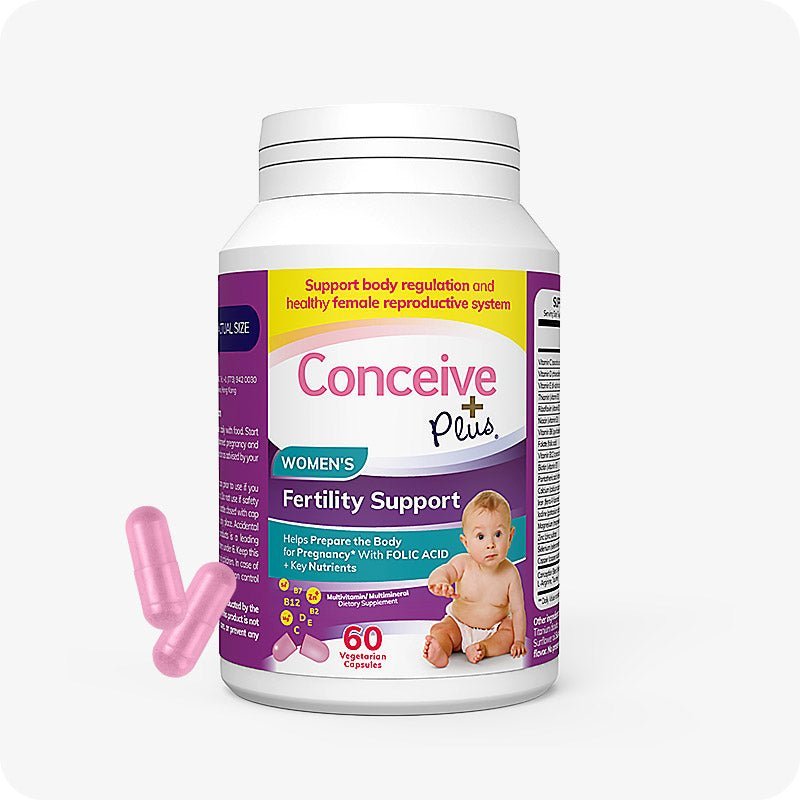 Women's Fertility Support, 60 Capsules – Conceive Plus®